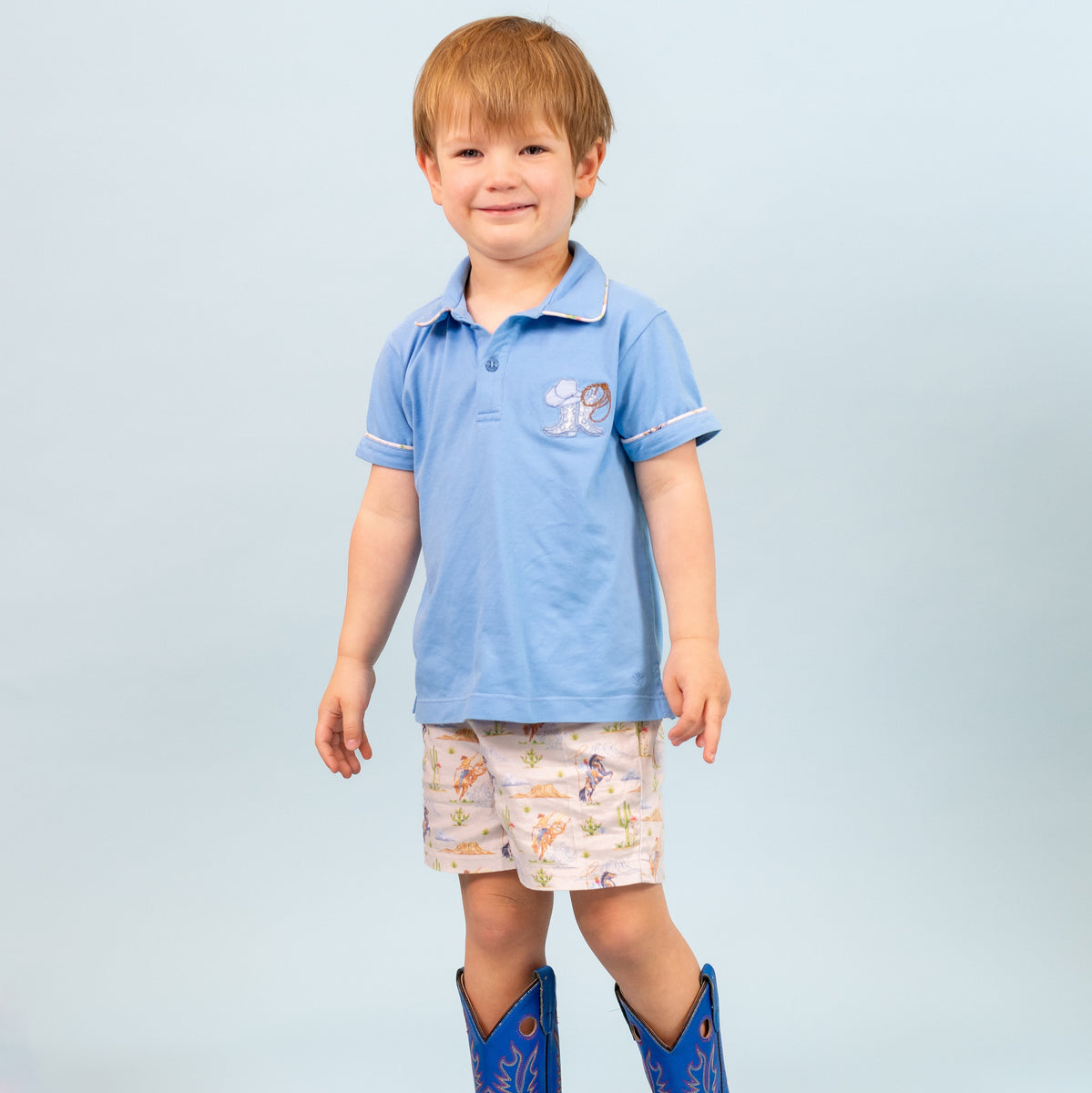 Jackson Boy Polo Set - Rodeo– Dondolo