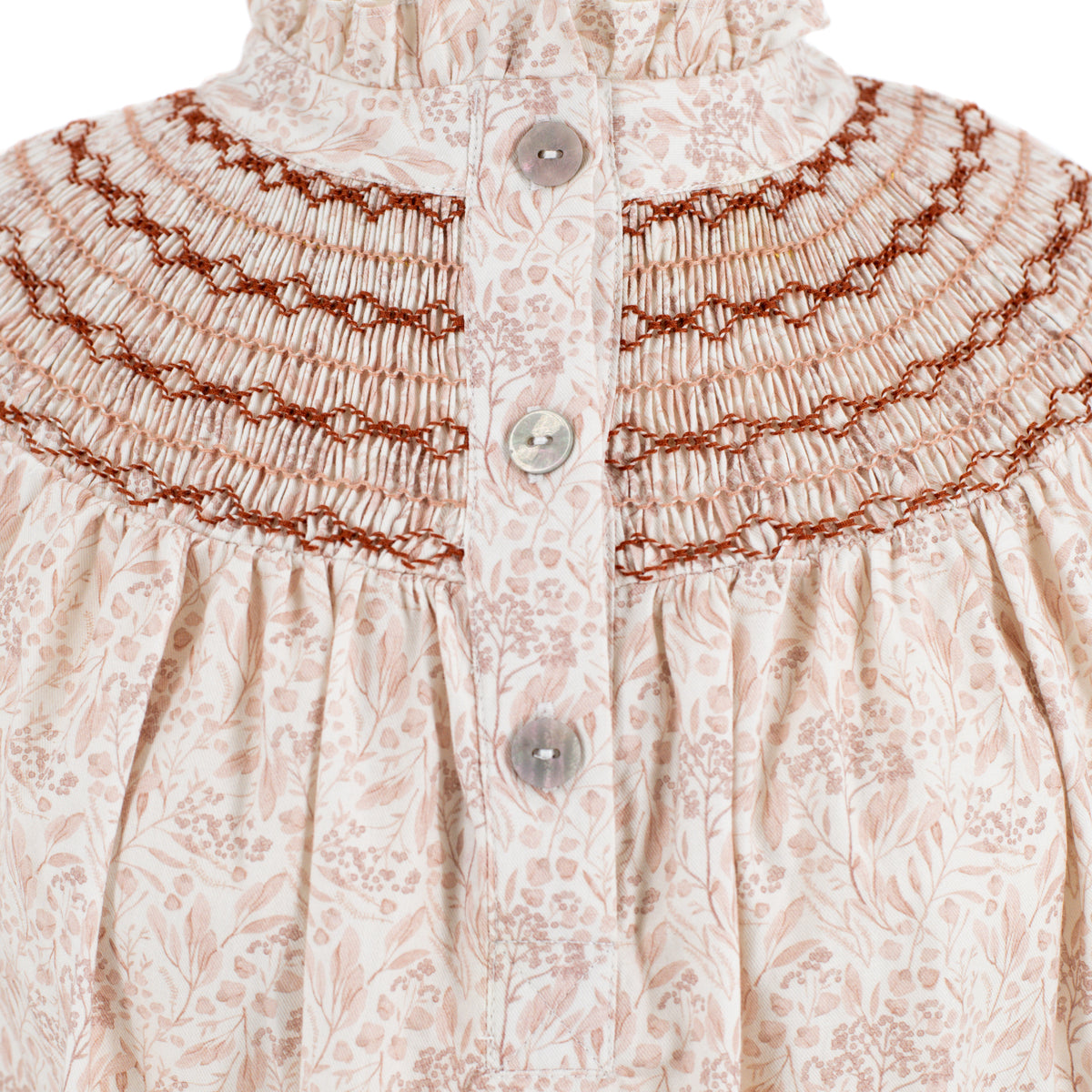 Women’s Louise Shirt - Chinoiserie Pumpkin– Dondolo