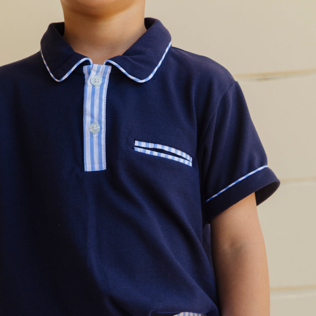 William Boy Polo Set - Blue Stripe– Dondolo