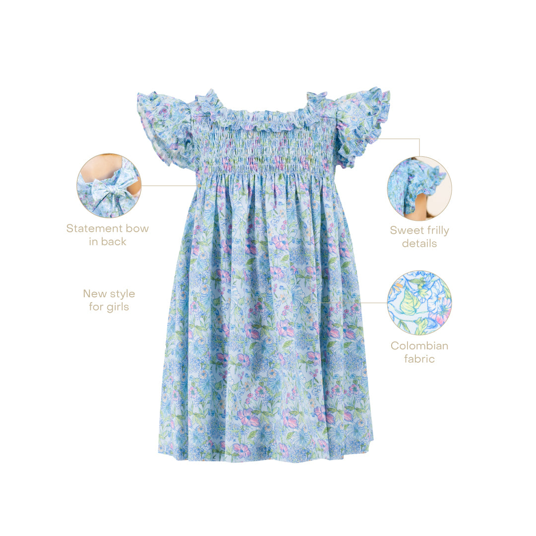 Gardenia Girl Dress– Dondolo