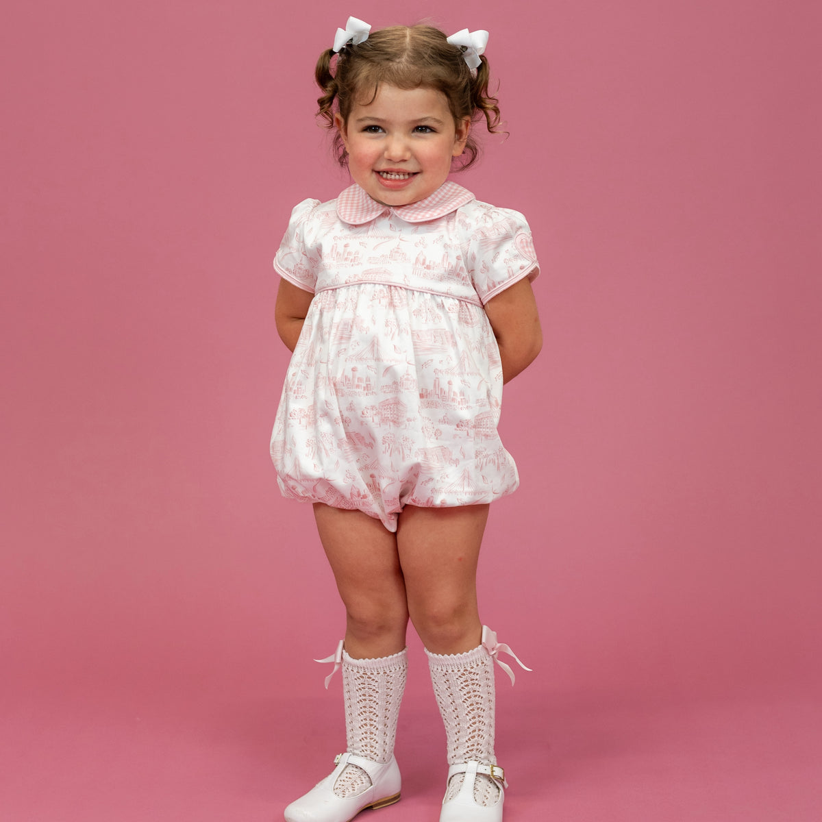 Sarita Girl Bubble - Dallas Print– Dondolo