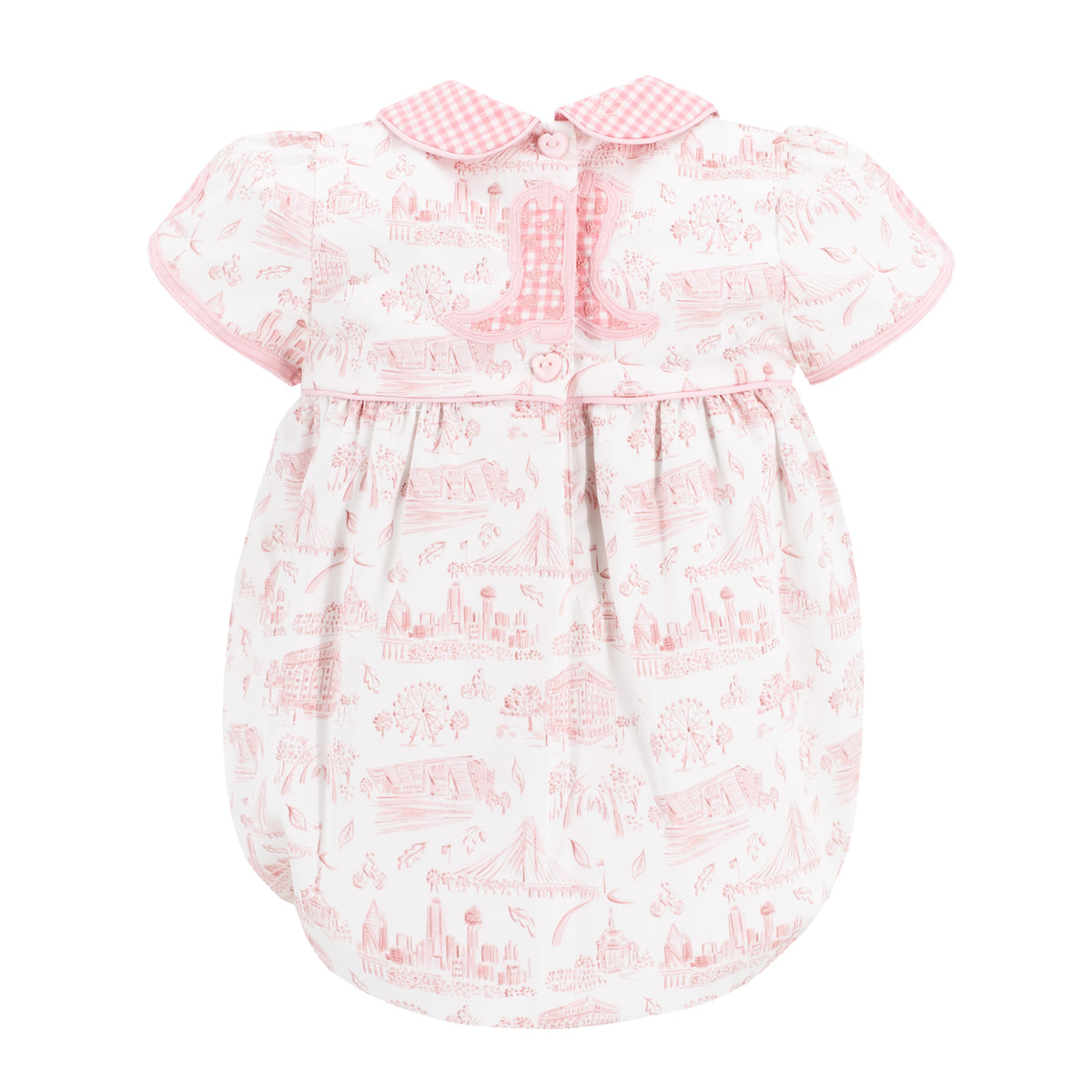 Sarita Girl Bubble - Dallas Print– Dondolo