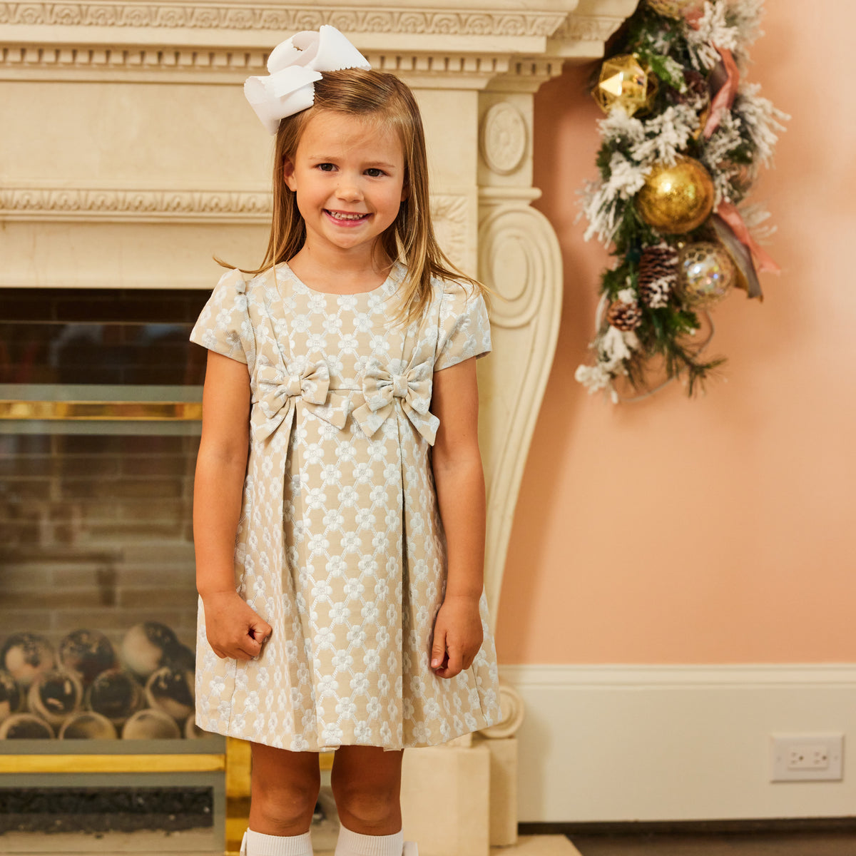 Snowdrops Girl Dress 3T size | Dondolo